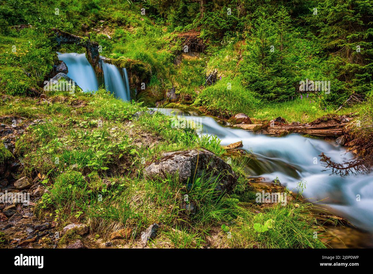 Beautiful river in austrian valley hi-res stock photography and images ...