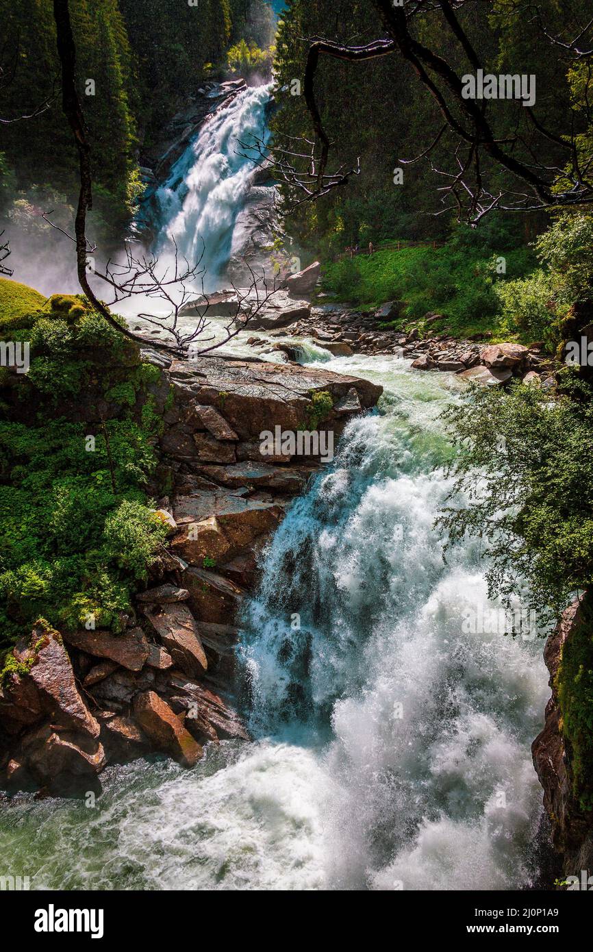 Krimmler waterfalls highest in hi-res stock photography and images - Alamy