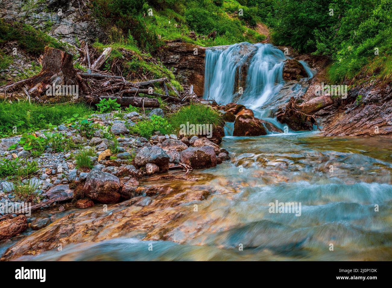 Mountain stream austrian alps hi-res stock photography and images - Alamy