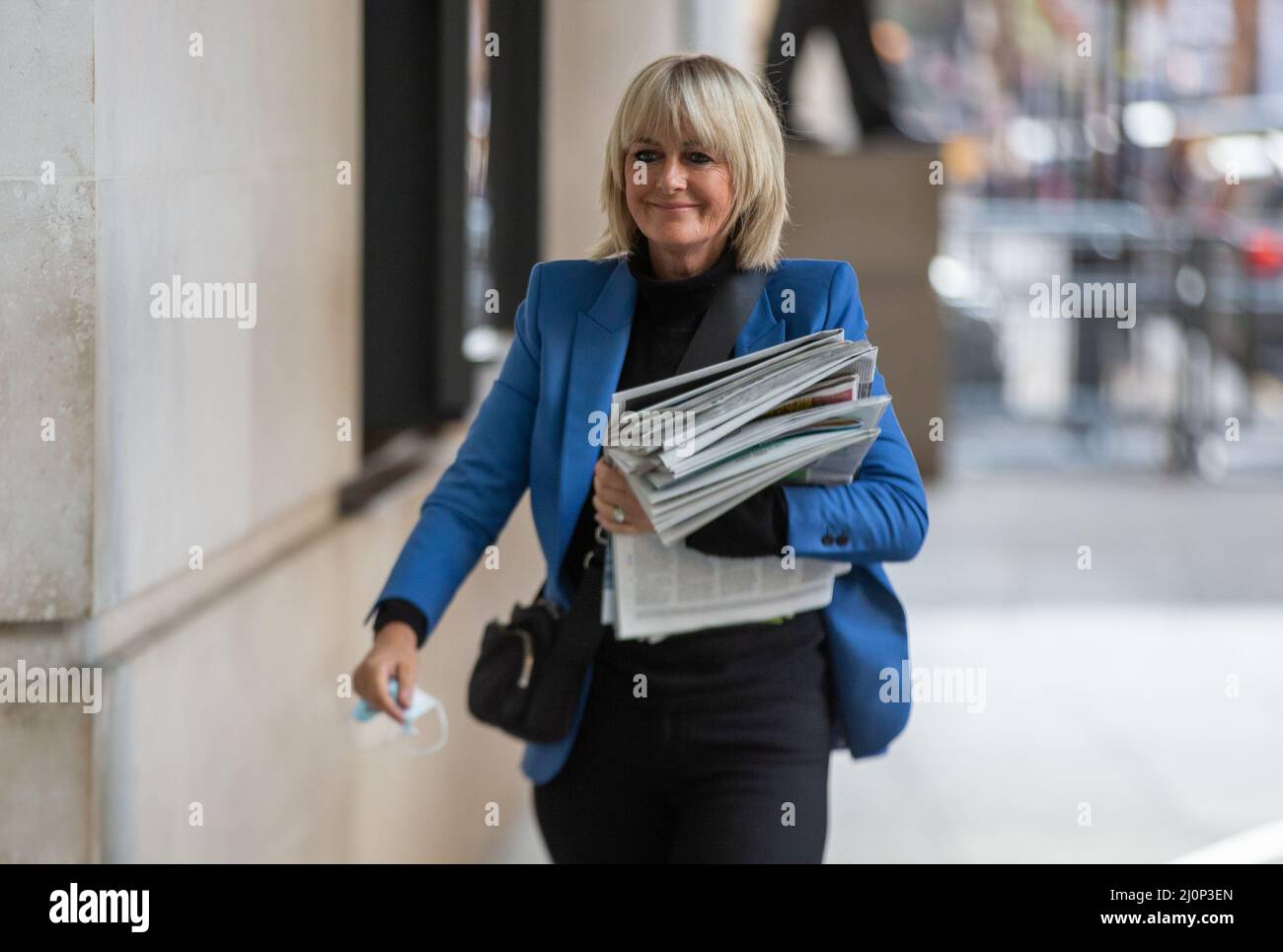 London, England, UK. 20th Mar, 2022. English journalist, author and television presenter JANE ...