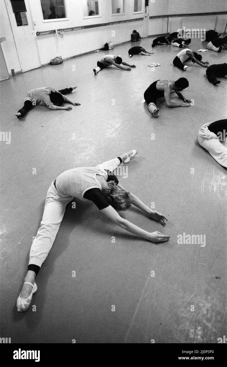 Pineapple Dance Studios, Covent Garden, London. 11th January 1983 Stock ...