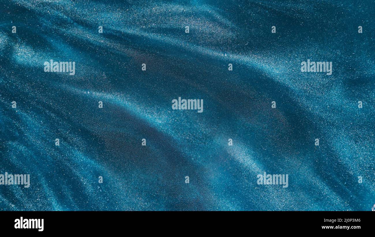 Particles azure dye water . High quality and resolution beautiful photo ...