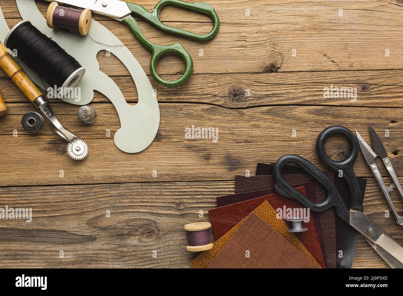 Top view scissors with thread thimble. High quality and resolution ...