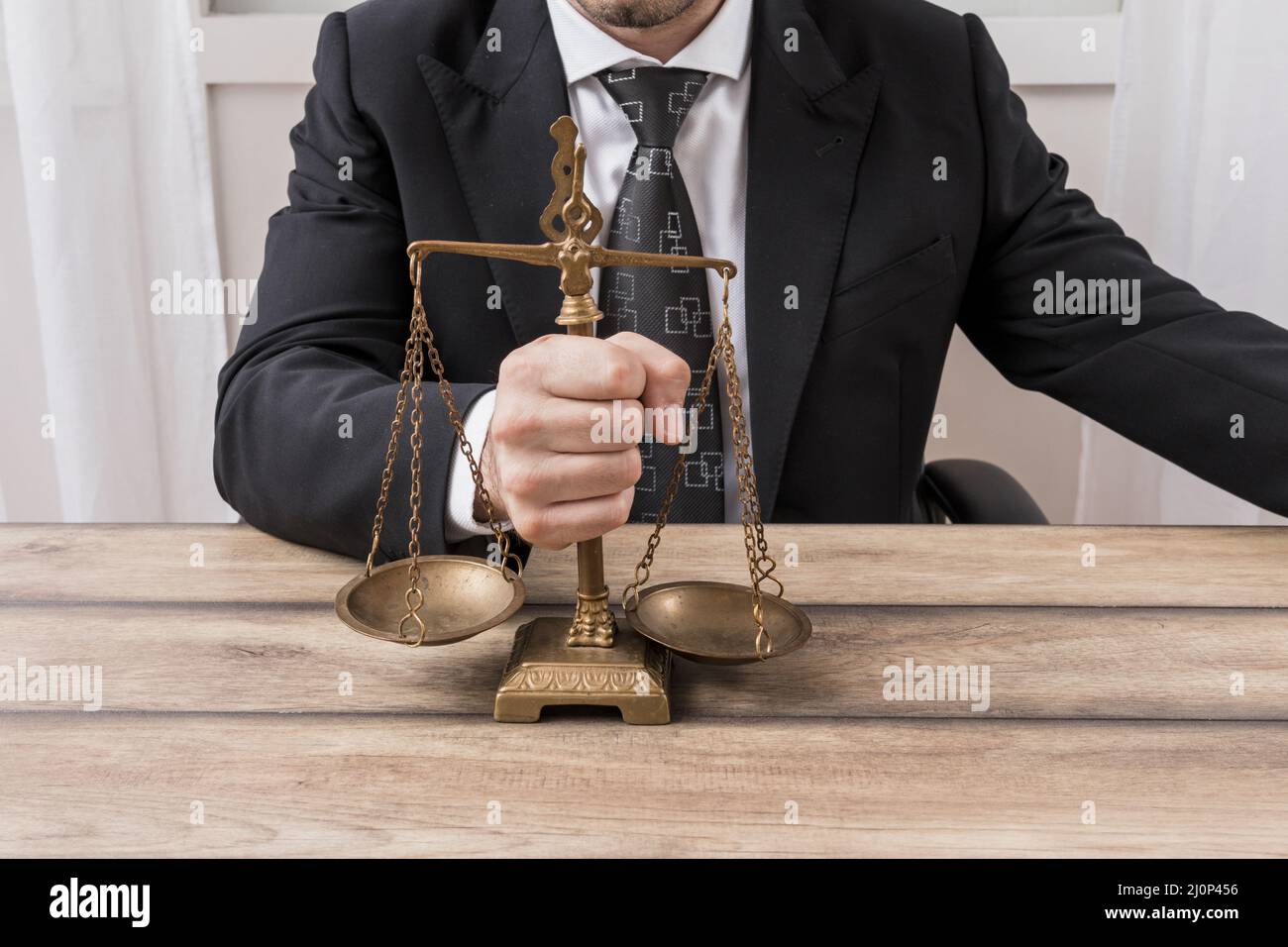 Lawyer with weighing scales . High quality and resolution beautiful ...