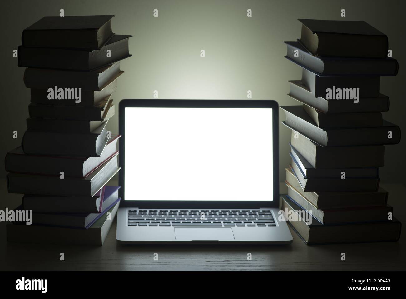 Dark laptop hi-res stock photography and images - Alamy