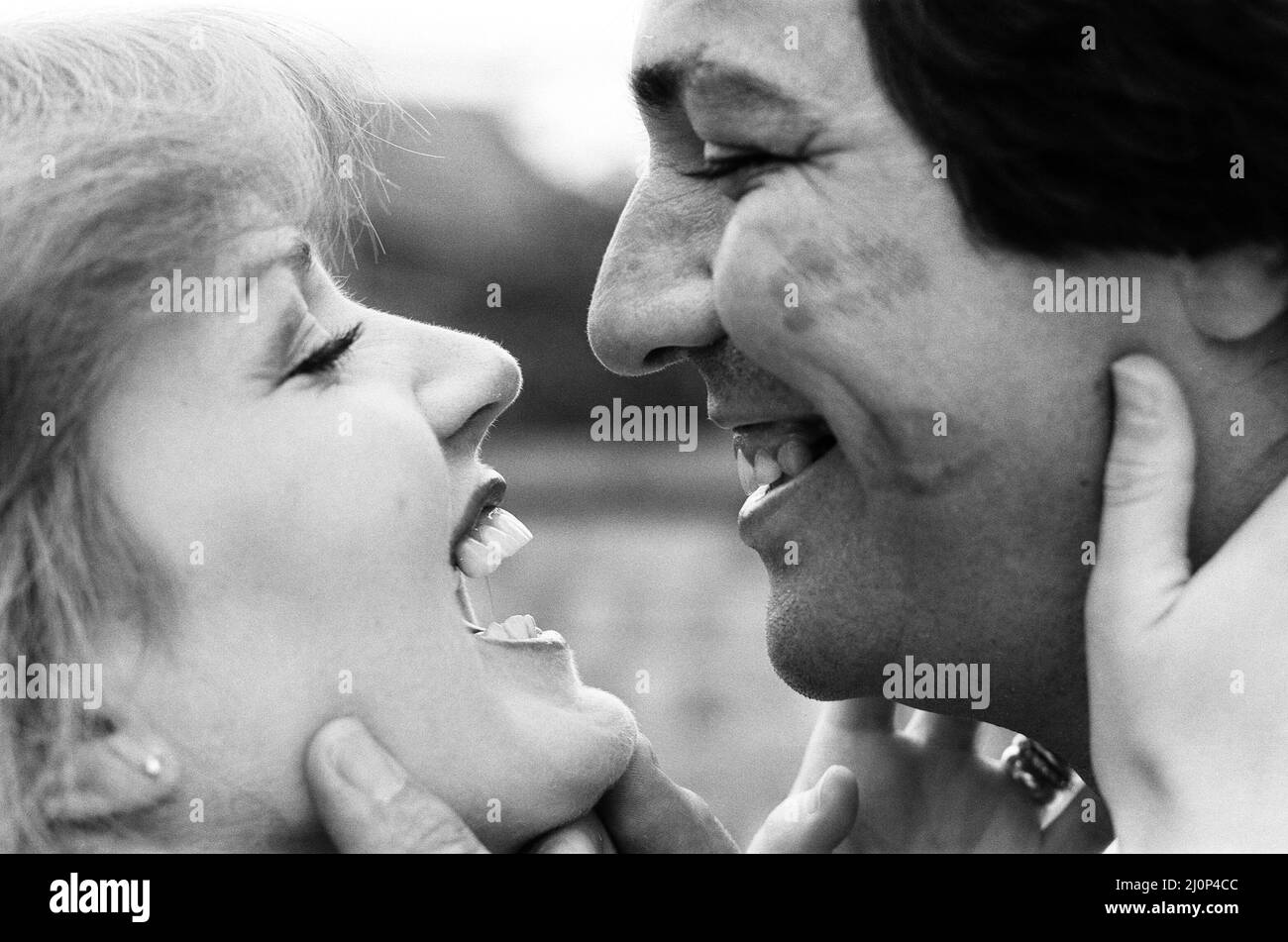 Linda nolan husband brian hudson Black and White Stock Photos & Images ...