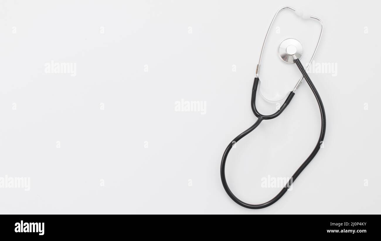 Top view stethoscope with copys space. High quality and resolution ...