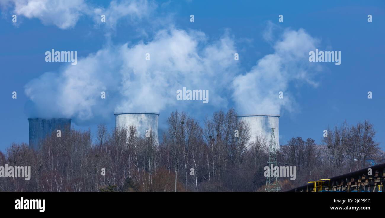 Gas steam power plant hi-res stock photography and images - Alamy