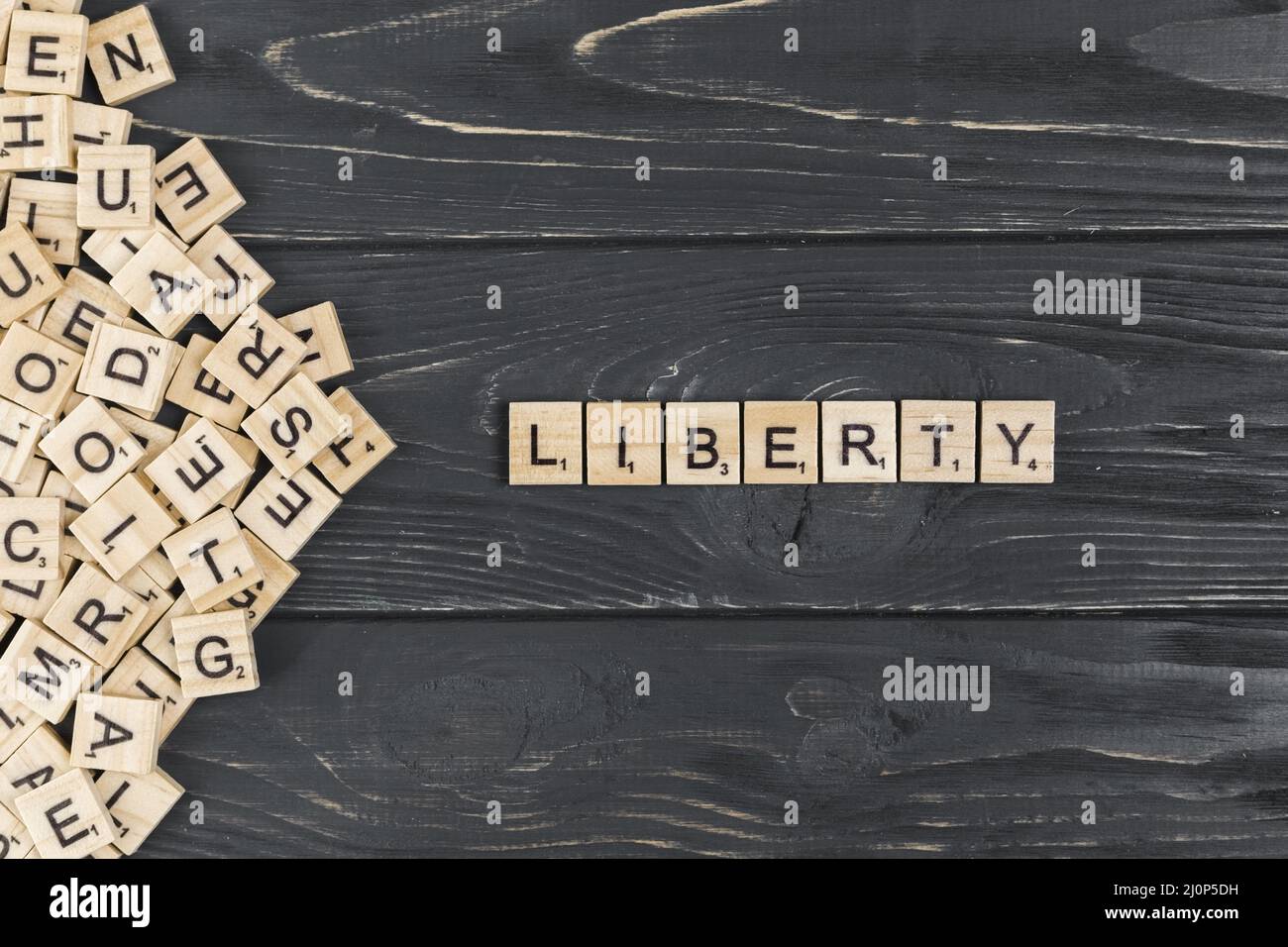 Liberty word wooden background . High quality and resolution beautiful ...
