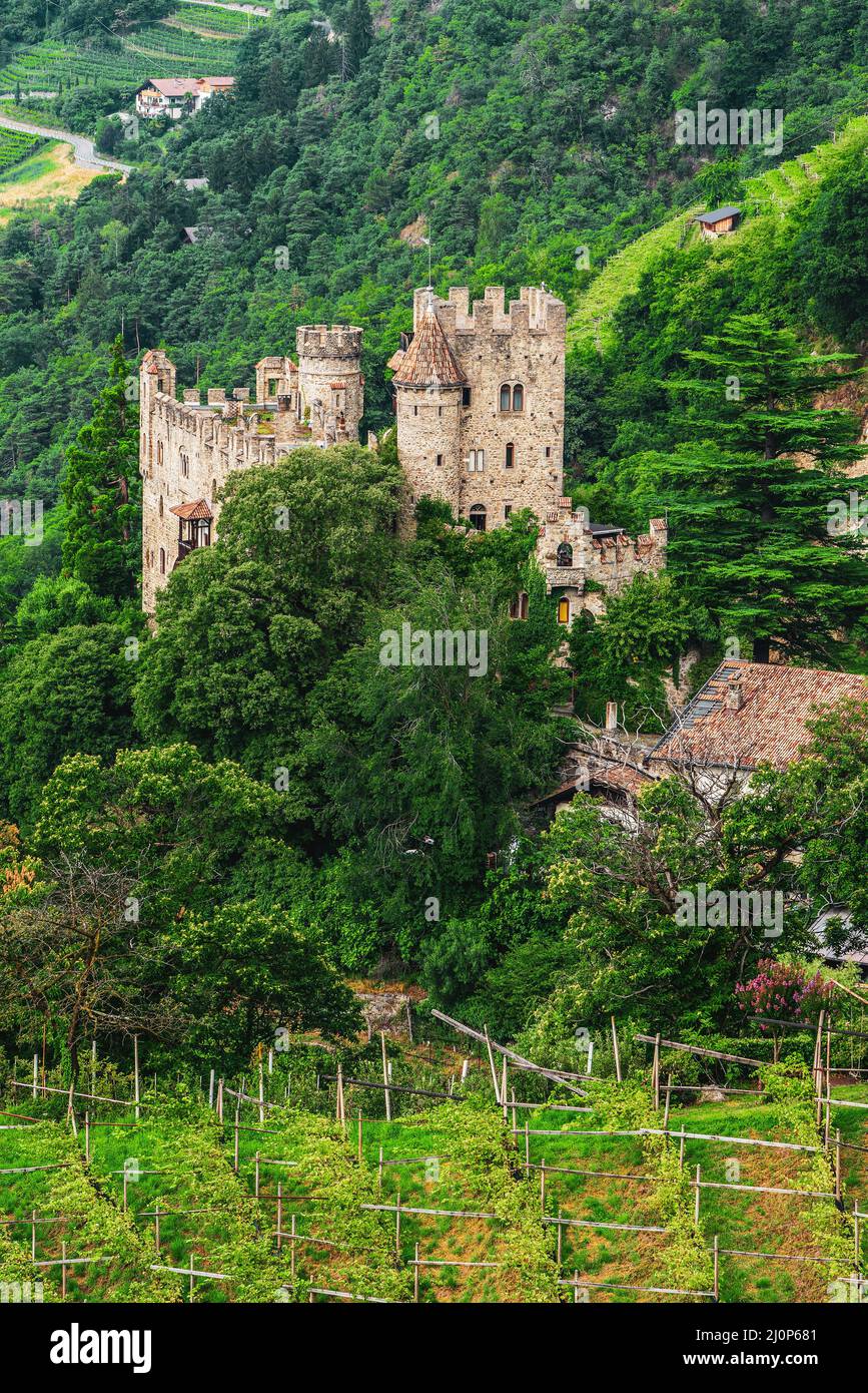 Brunnenburg castle hi-res stock photography and images - Alamy