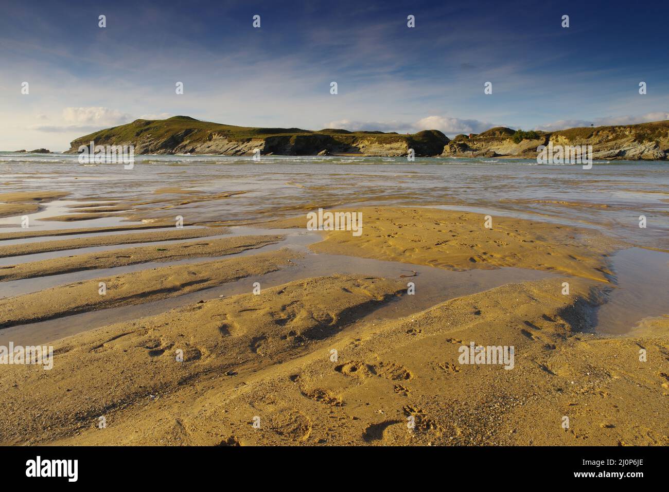 Porth beach hi-res stock photography and images - Alamy