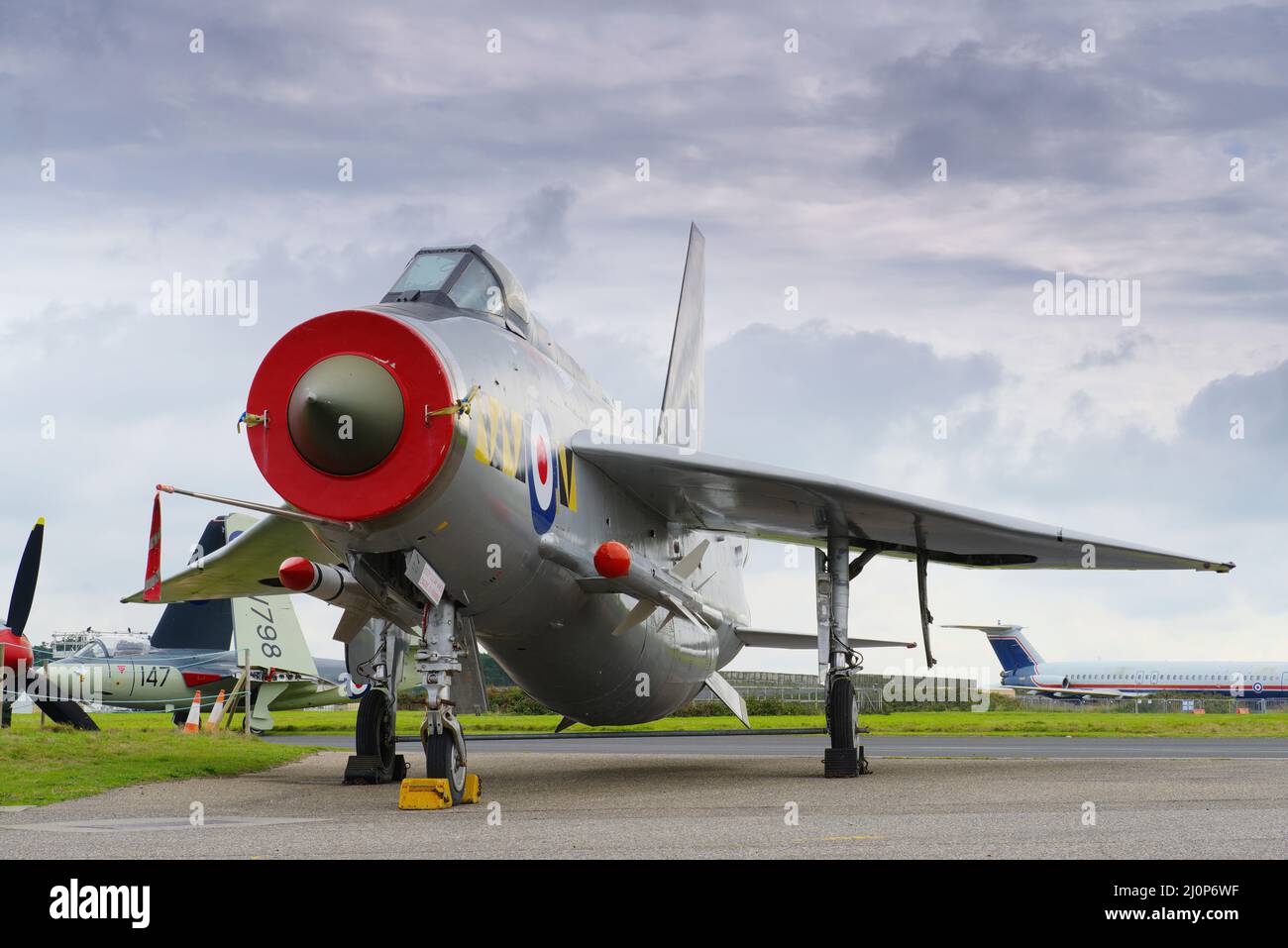 BAC / English Electric Lightning F53 ZF580, Cornwall Aviation Centre ...