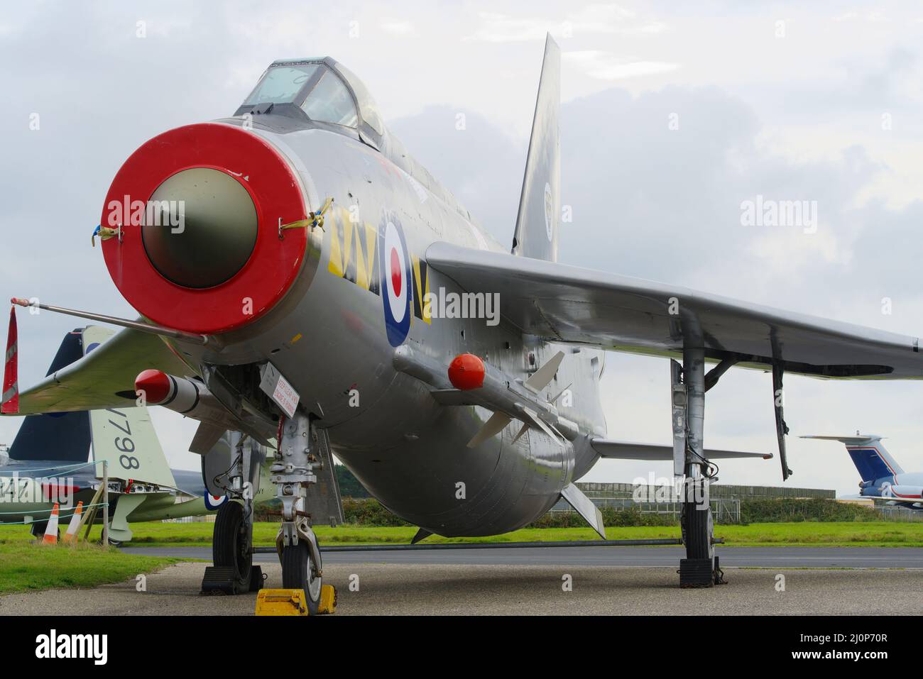 BAC / English Electric Lightning F53 ZF580, Cornwall Aviation Centre ...