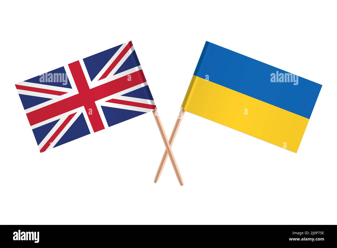 British ukraine support Stock Vector Images - Alamy