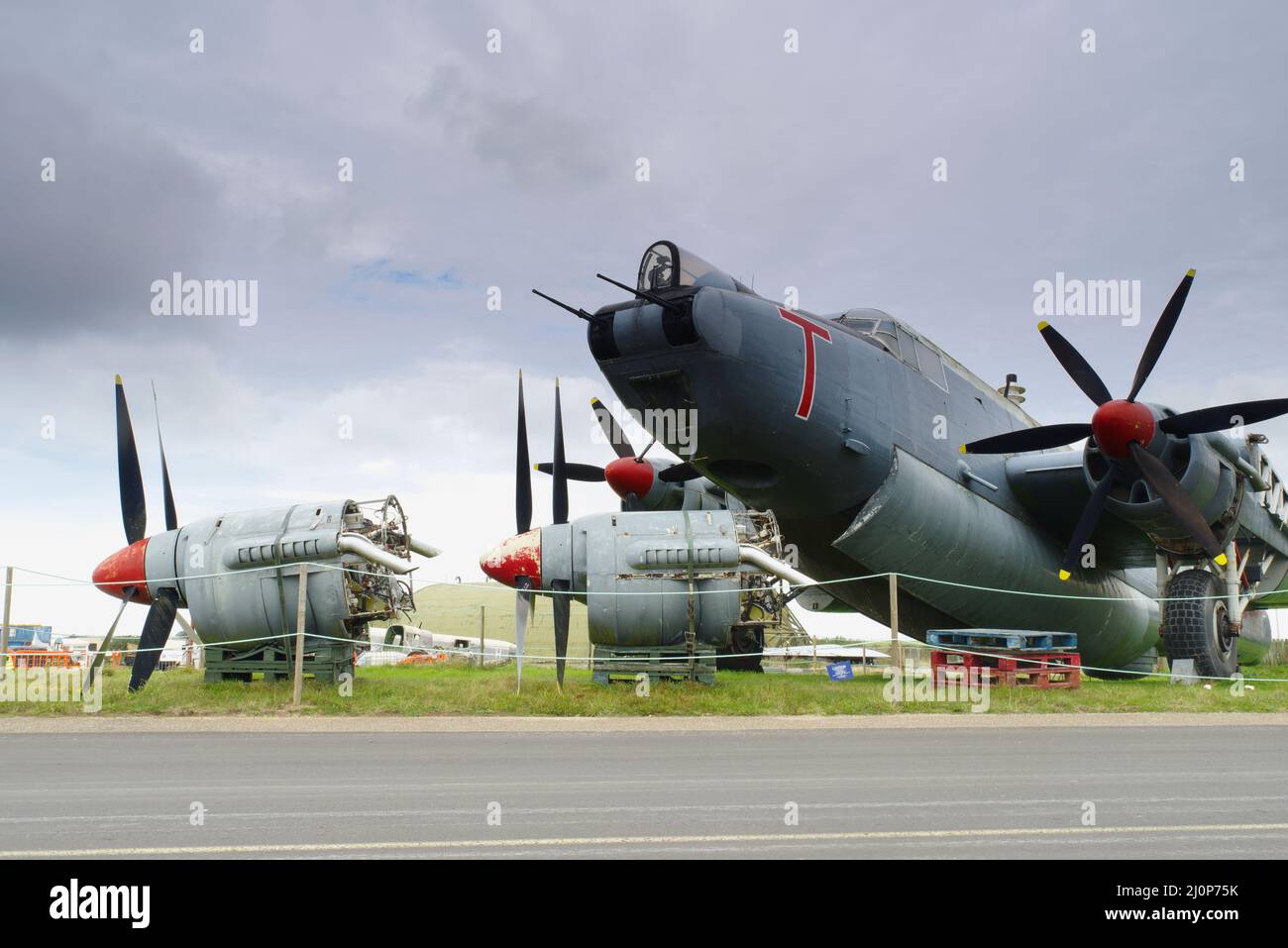 Avro Shackleton AEW 2, WL795, Cornwall Aviation Heritage Centre Stock ...