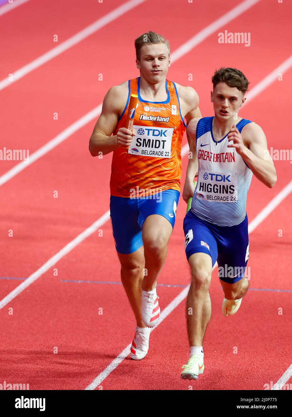 BELGRADE, SERBIA - MARCH 20: Nick Smidt of the Netherlands competing in ...