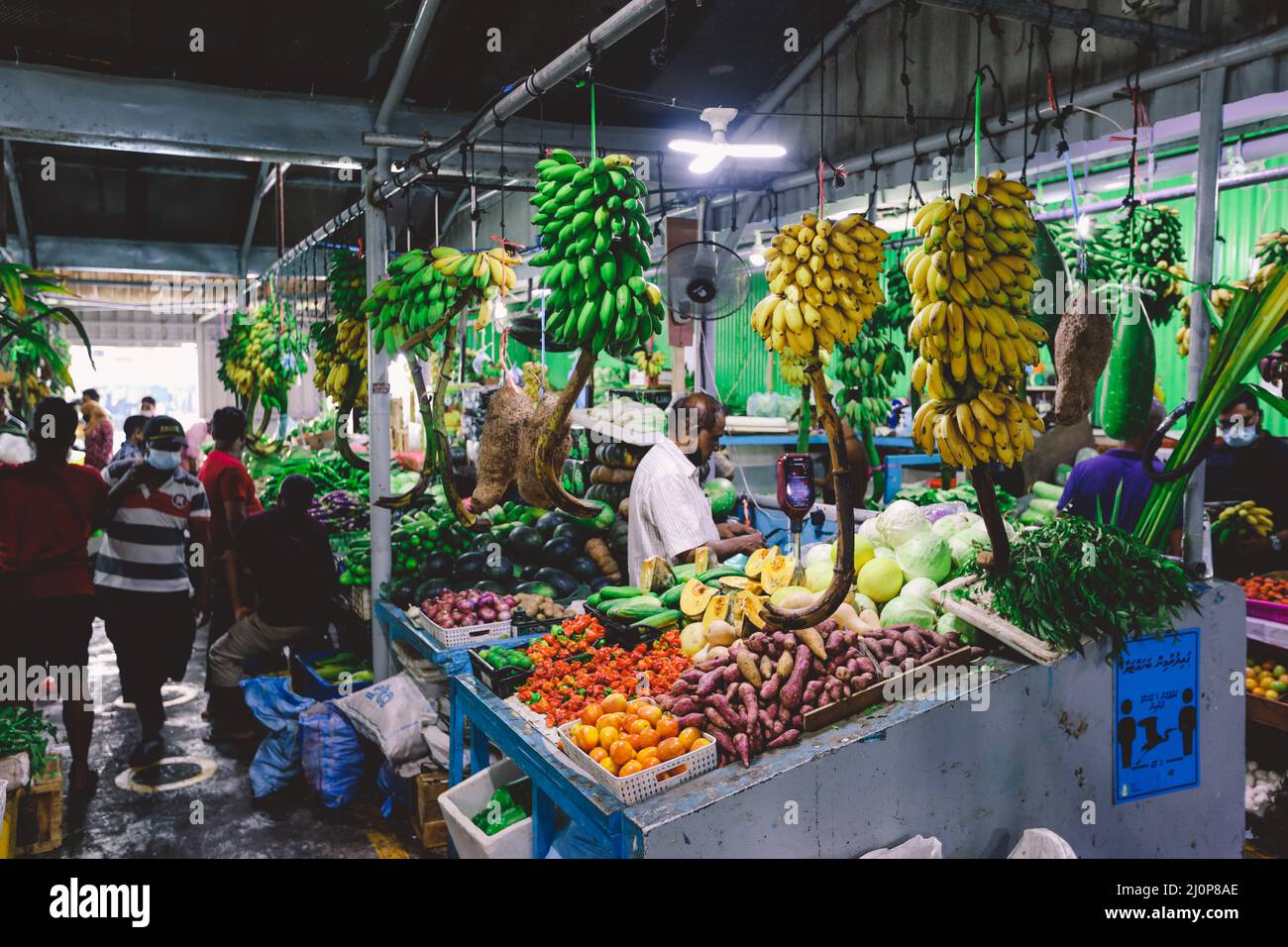 Tropical fruits in maldives island hi-res stock photography and images ...