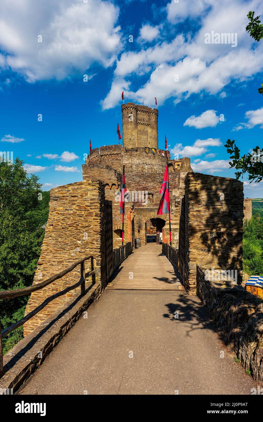 A medieval castle in Eifel Stock Photo - Alamy