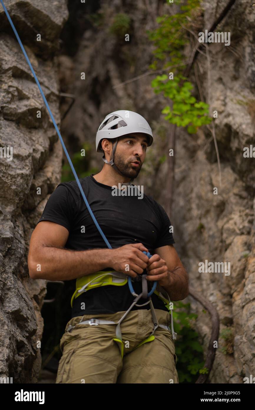 Senior athlete taking break hi-res stock photography and images - Alamy