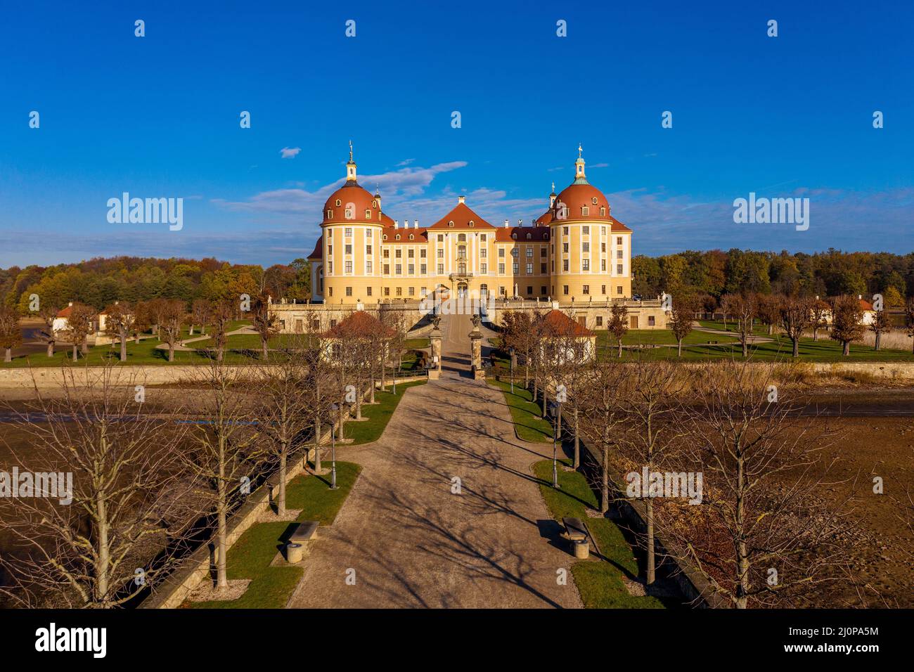Moritzburg castle aerial hi-res stock photography and images - Alamy