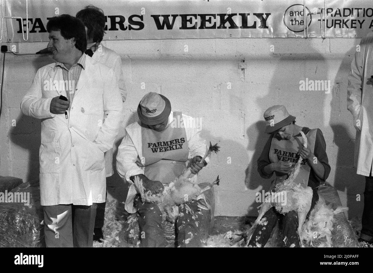 Turkey plucking hi-res stock photography and images - Alamy