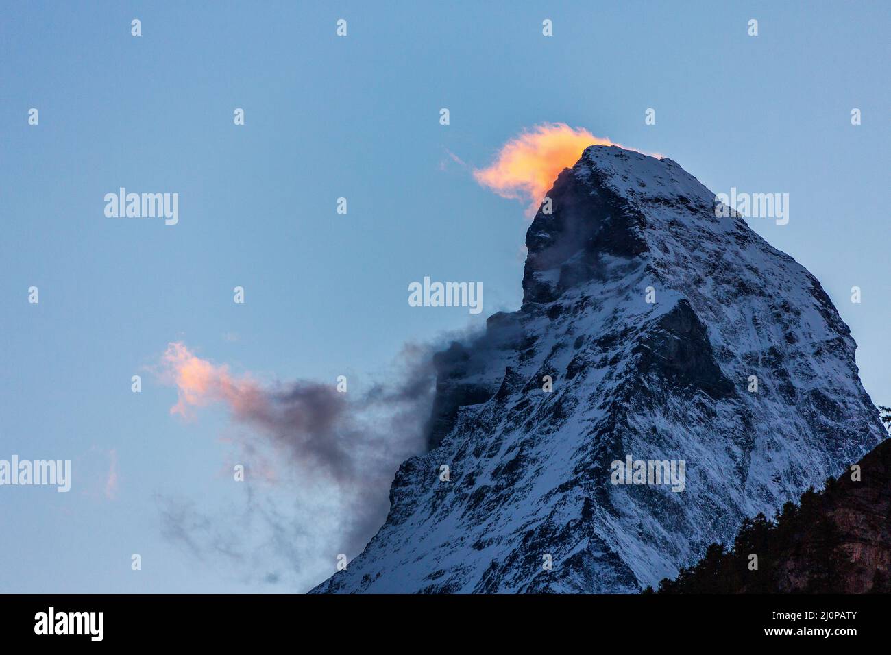 Monte cervino matterhorn view hi-res stock photography and images - Alamy