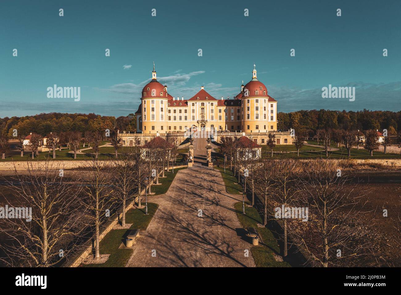 Moritzburg castle aerial hi-res stock photography and images - Alamy