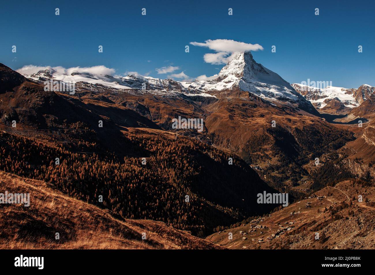 Matterhorn panoramic hi-res stock photography and images - Alamy