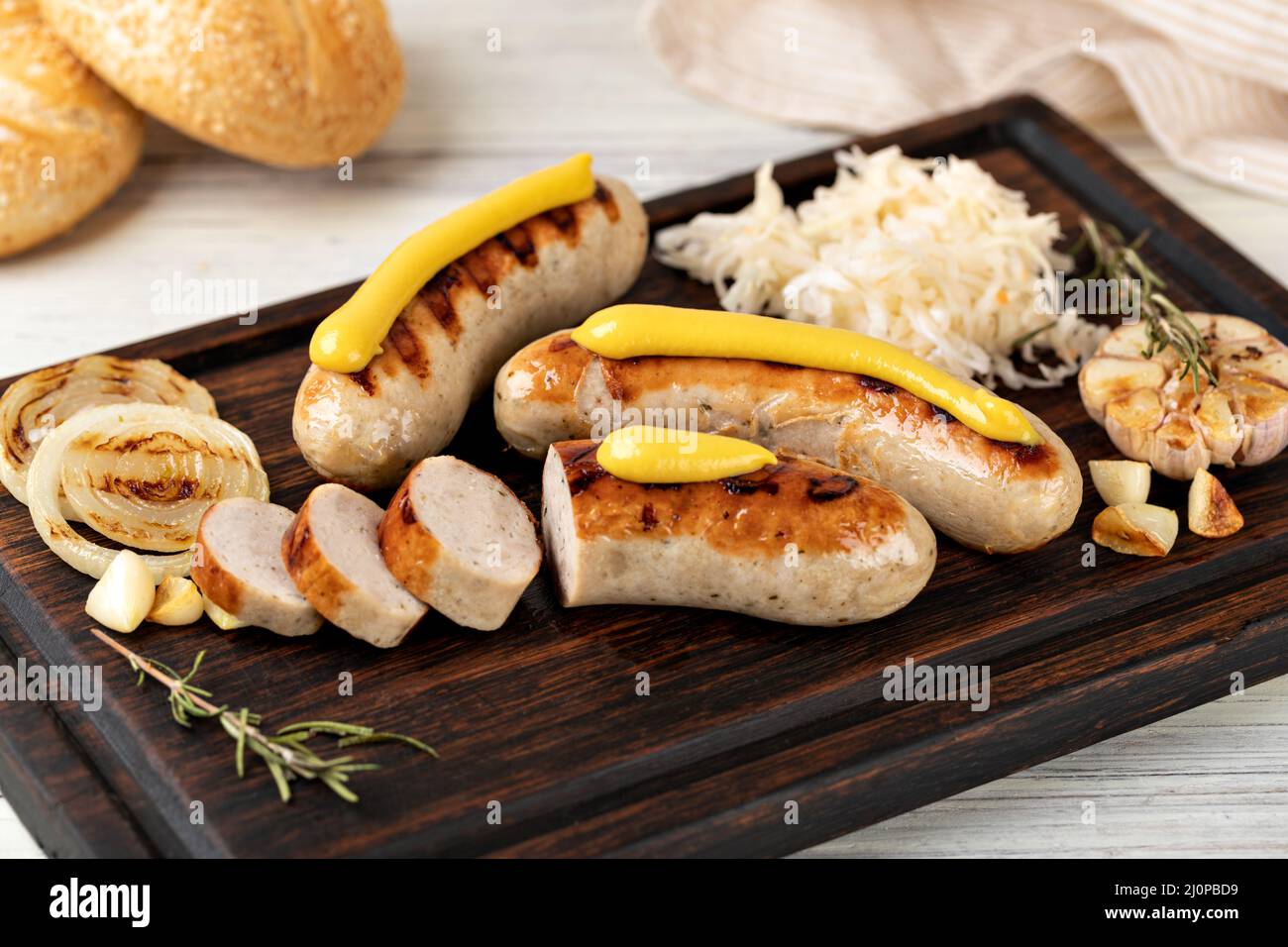 Hot dog roasted sausages hi-res stock photography and images - Alamy