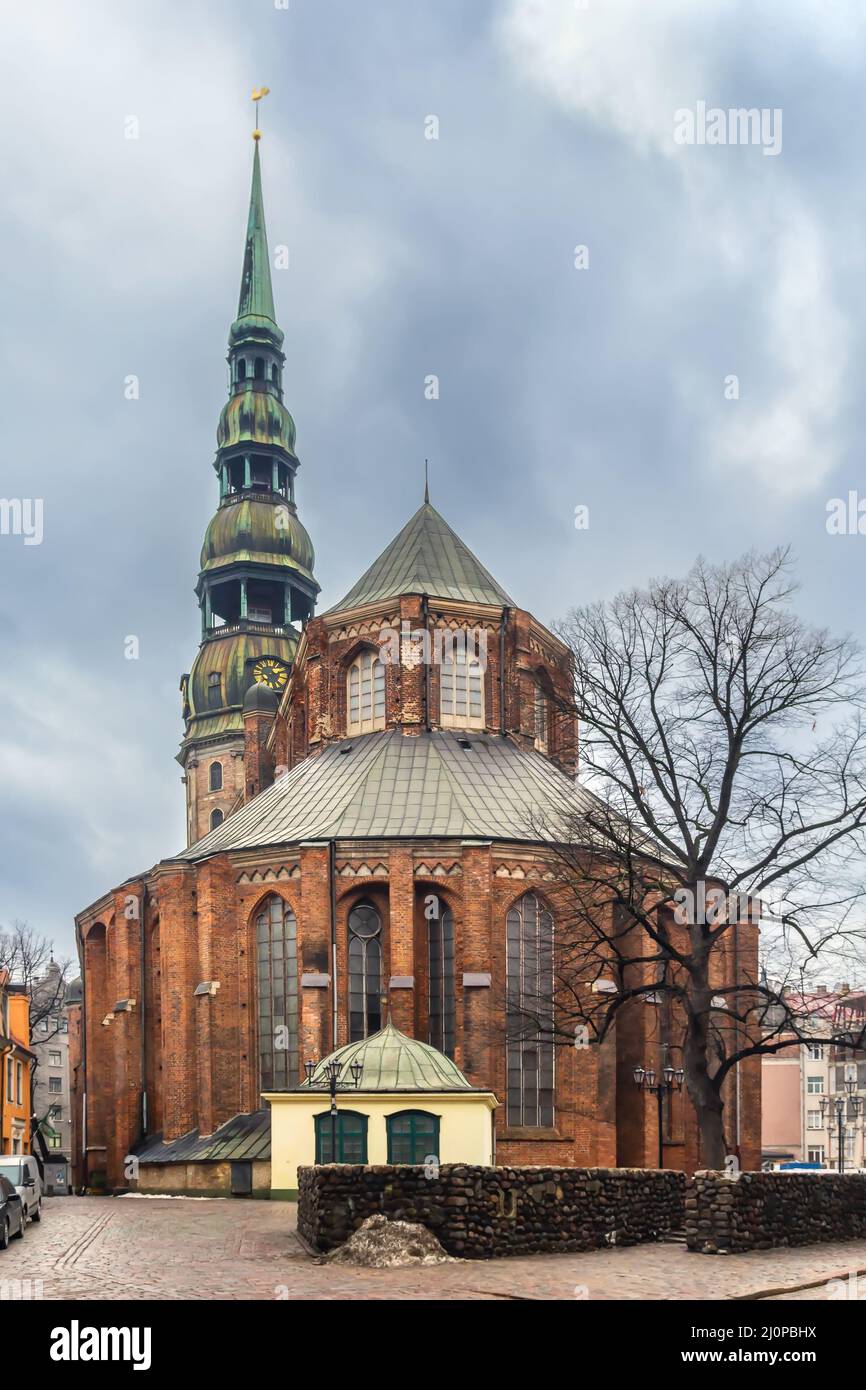 St. Peter Church, Riga, Latvia Stock Photo - Alamy