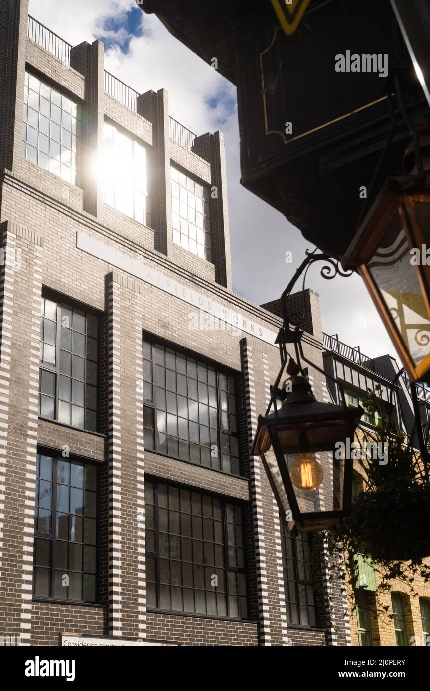 Spitalfields Works, Commercial Street and Toynbee street, Whitechapel ...