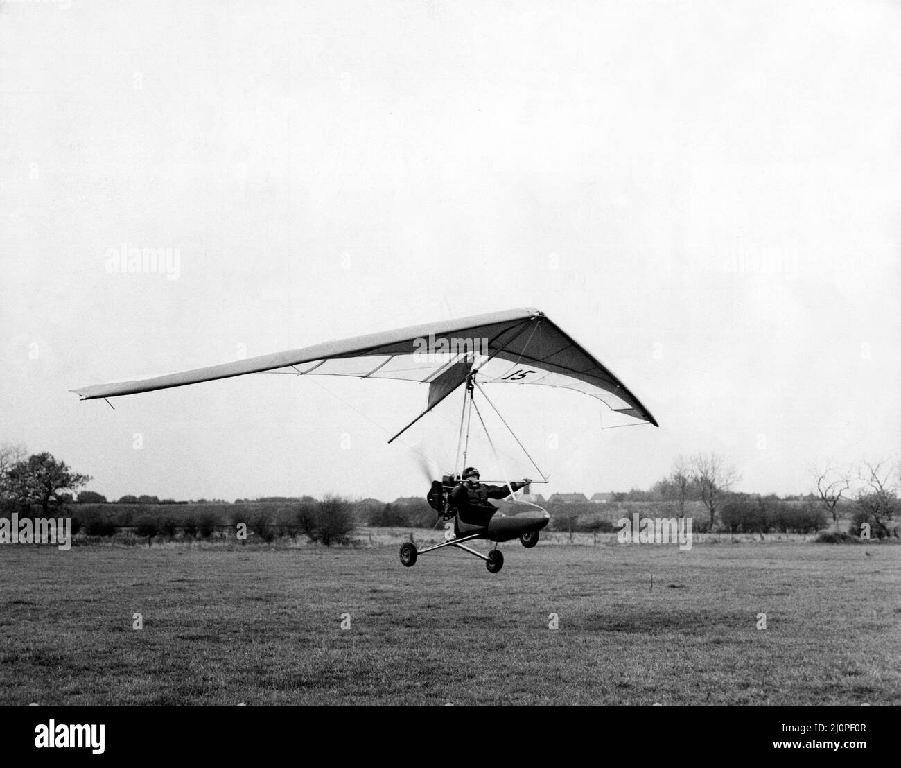 A microlight 'the poor man's plane', which had just been introduced to ...