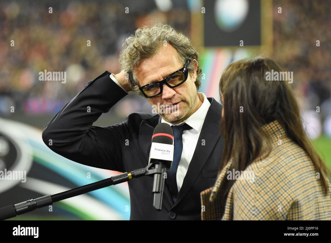France head coach fabien galthie hi-res stock photography and images ...