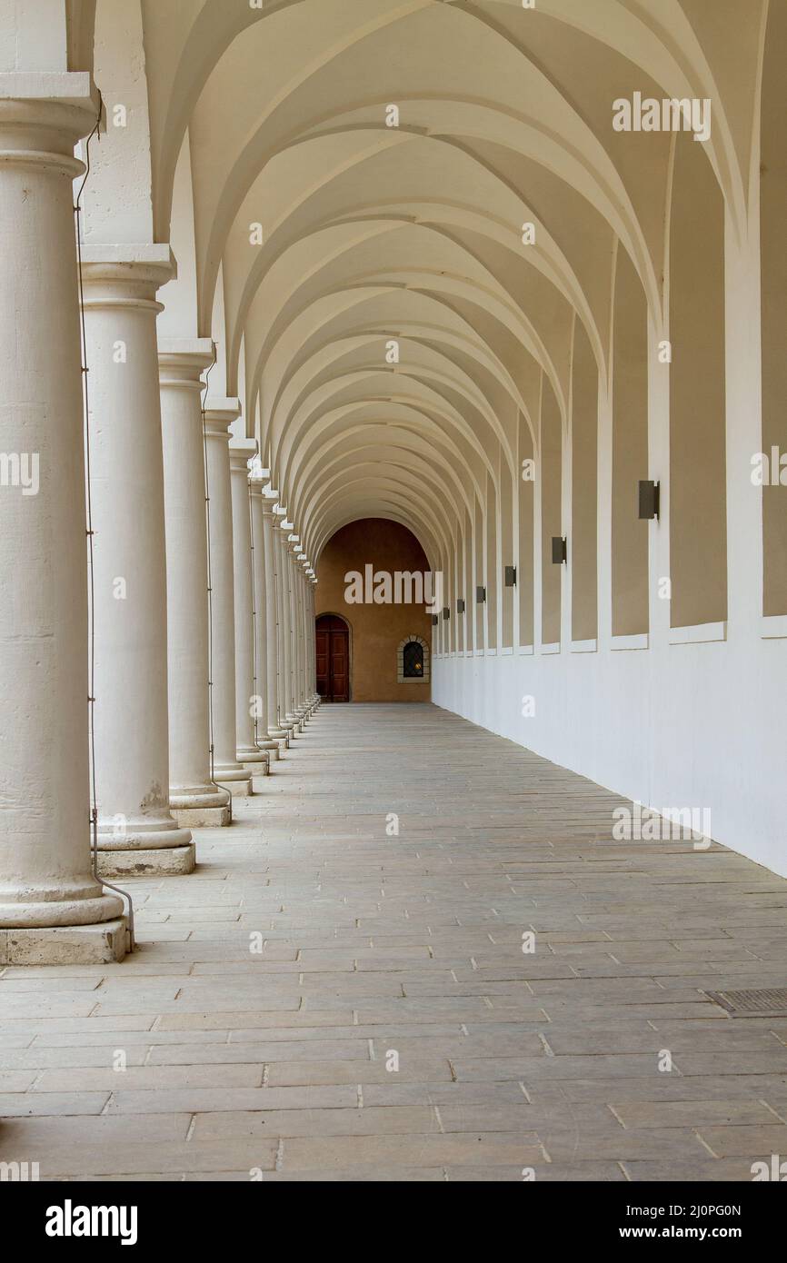 White column in the Dresden Castle Stock Photo - Alamy