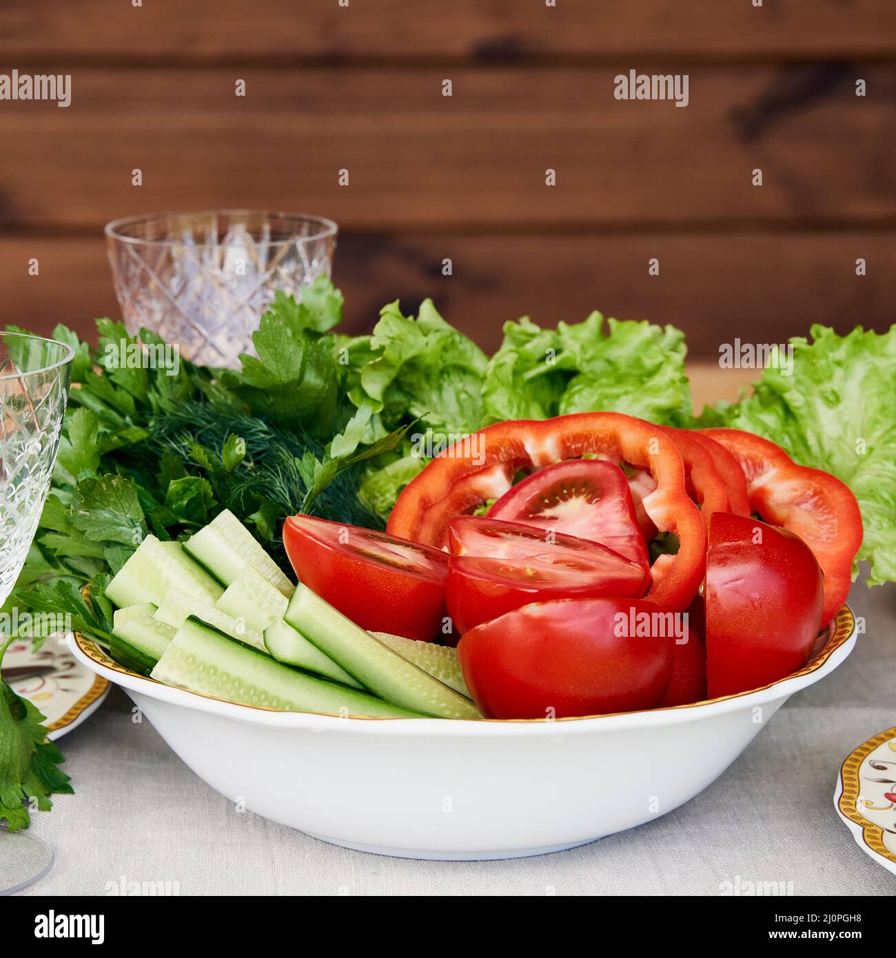 Full brunch table hi-res stock photography and images - Alamy