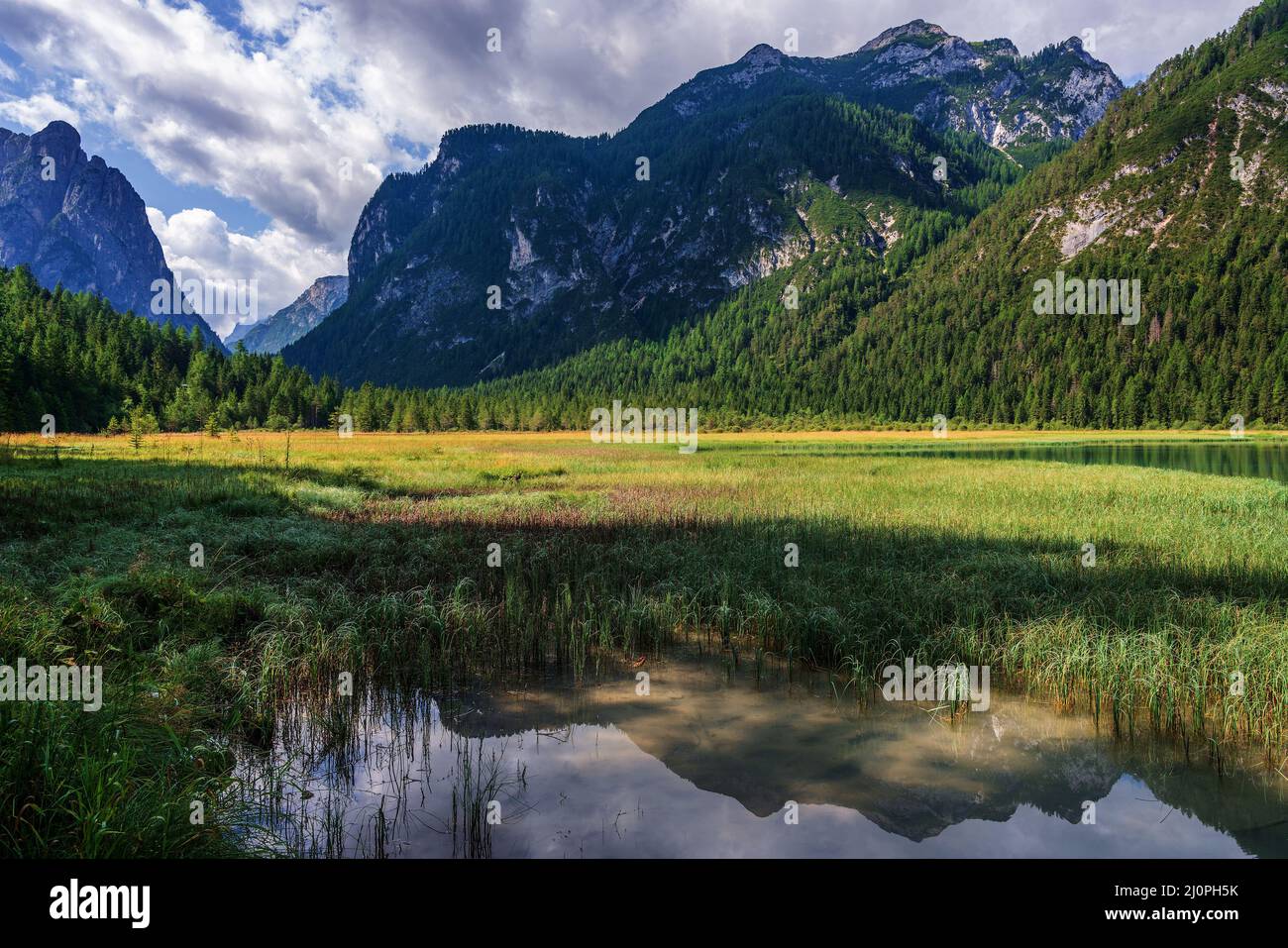 Dolomites wilderness view hi-res stock photography and images - Alamy