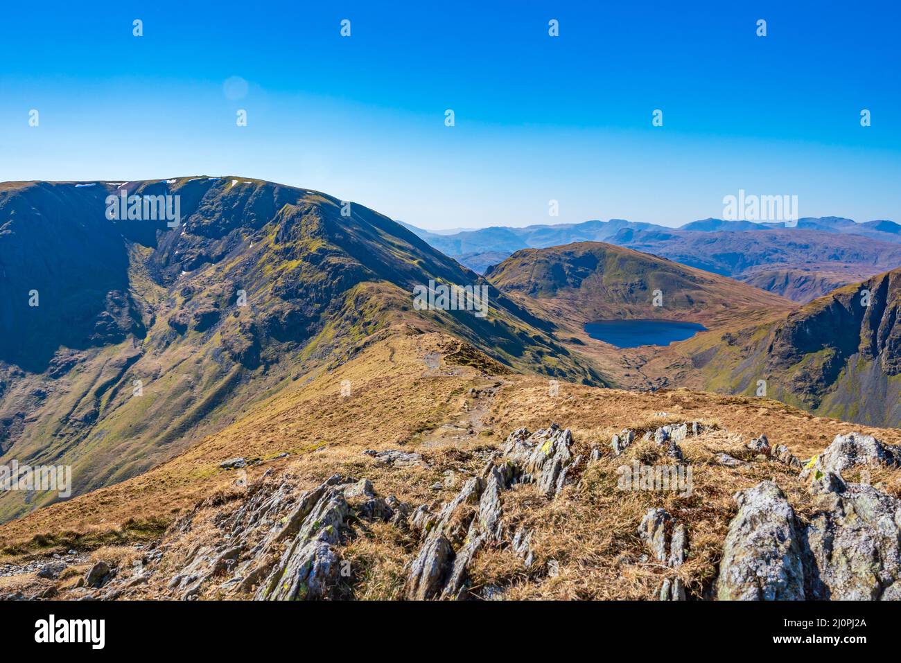 Cofa Pike in the Lake District Stock Photo - Alamy