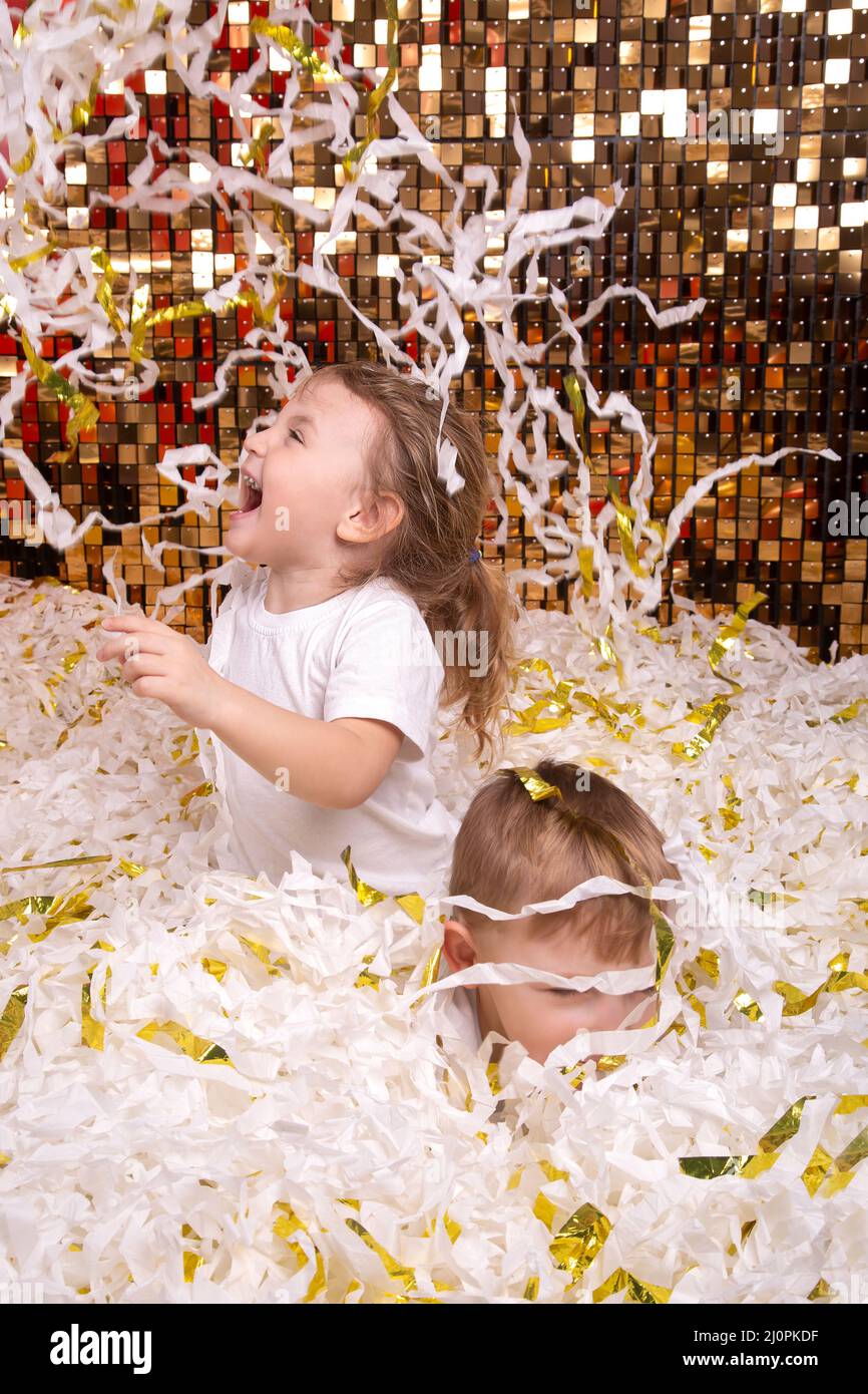 Child pile paper hi-res stock photography and images - Alamy