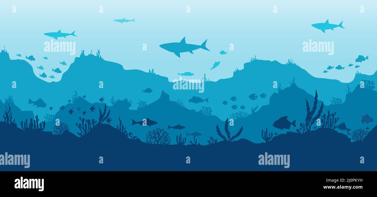 Deep scenery Stock Vector Images - Alamy
