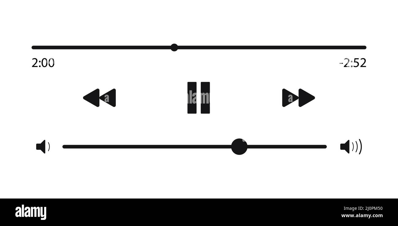 icon media music player in vector Stock Vector Image & Art - Alamy icon media music player in vector Stock Vector Image & Art - Alamy