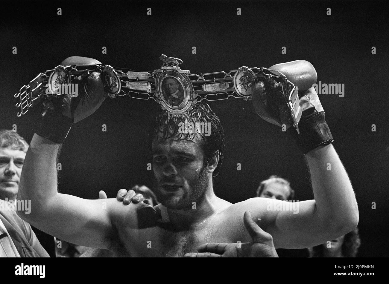 David Pearce v Neville Meade for the BBBofC Heavyweight Title, held at ...