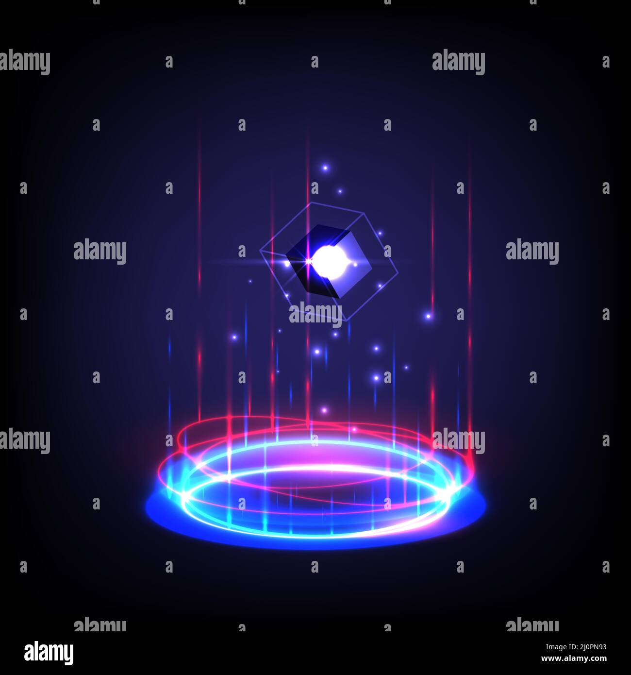 Portal rendering Stock Vector Images - Alamy