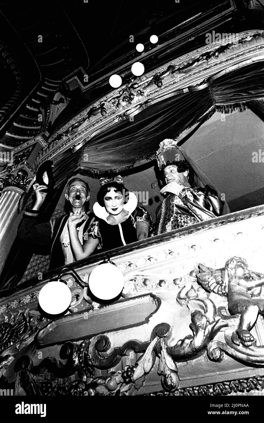 Nat Jackley, Carol Leroy and Billy Whittaker in the Royal Box at the ...