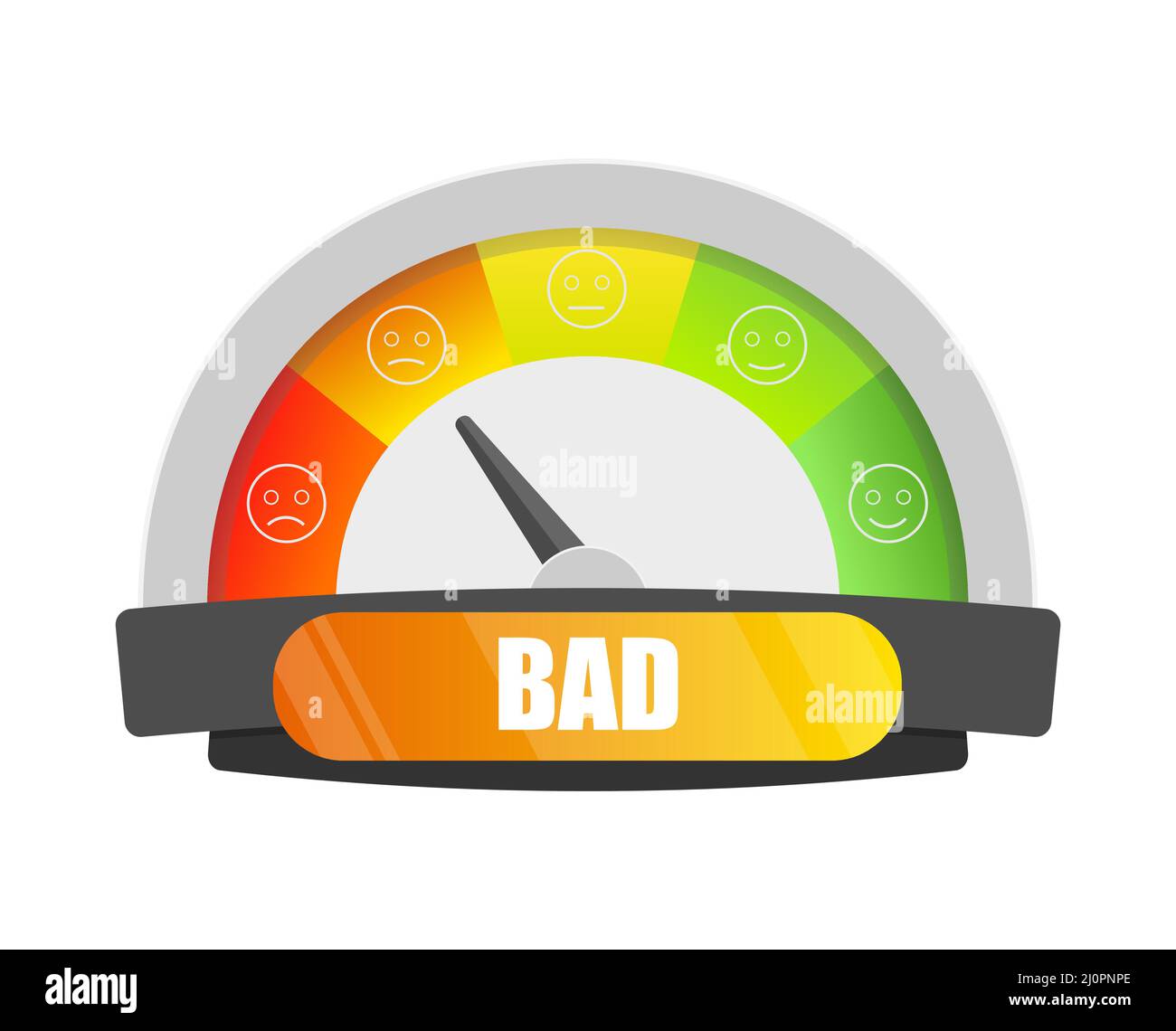 Angry face poor customer Cut Out Stock Images & Pictures - Alamy