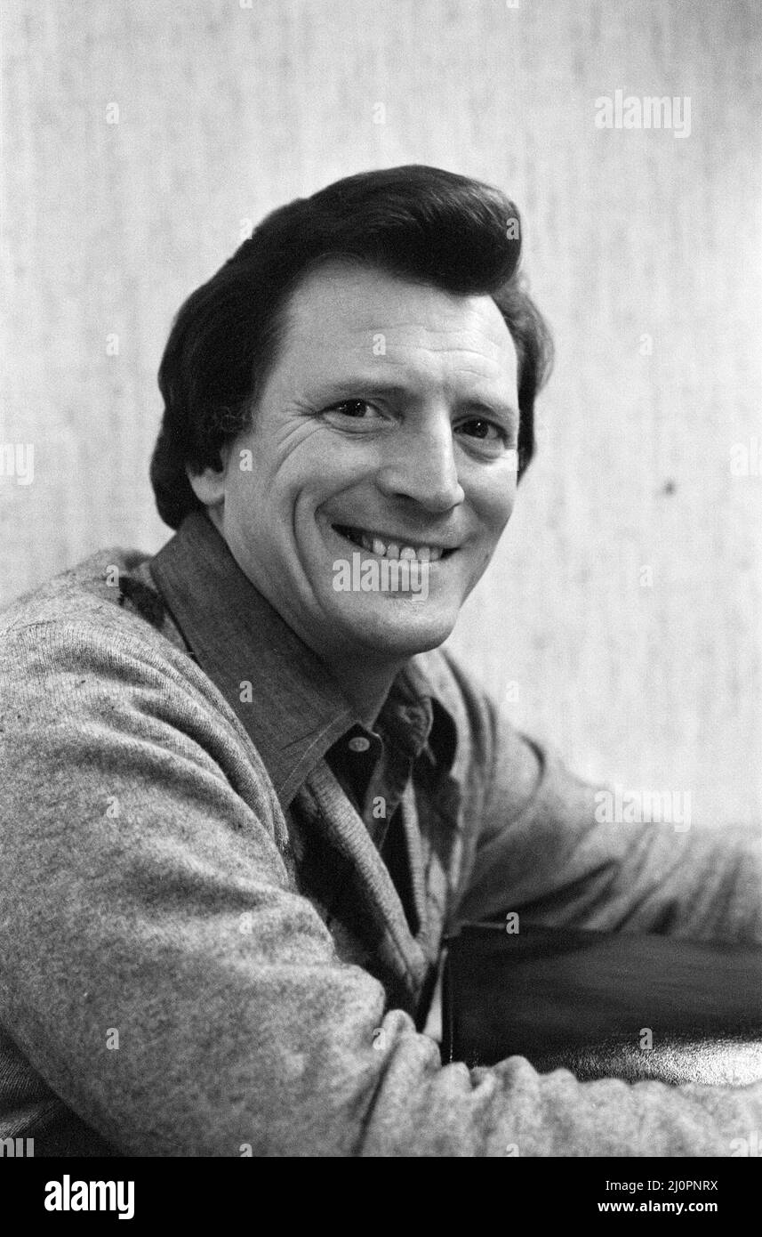 Actor Johnny Briggs. 4th February 1983 Stock Photo - Alamy