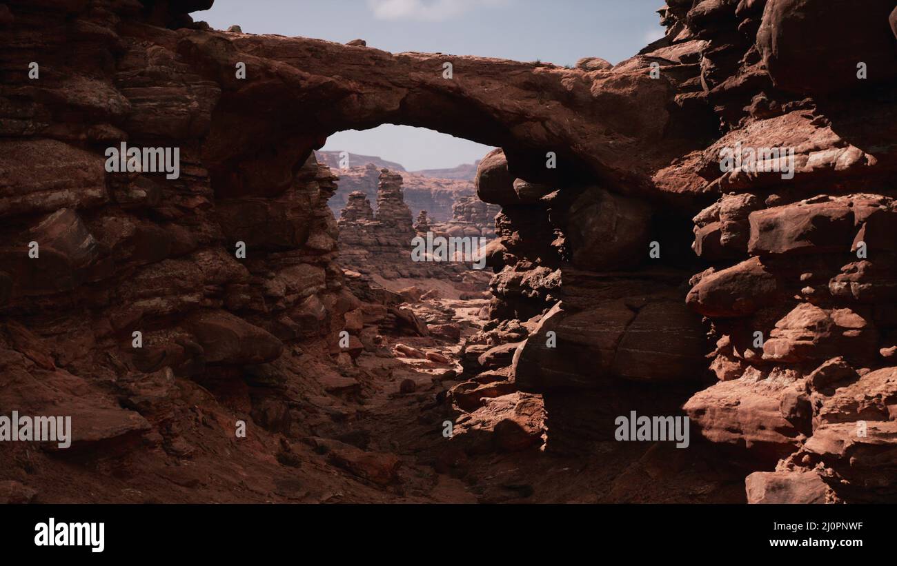 Red stone arch in grand hi-res stock photography and images - Alamy