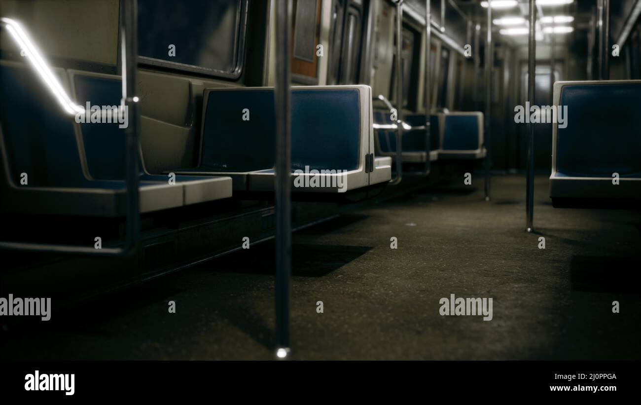 Inside new york subway hi-res stock photography and images - Alamy