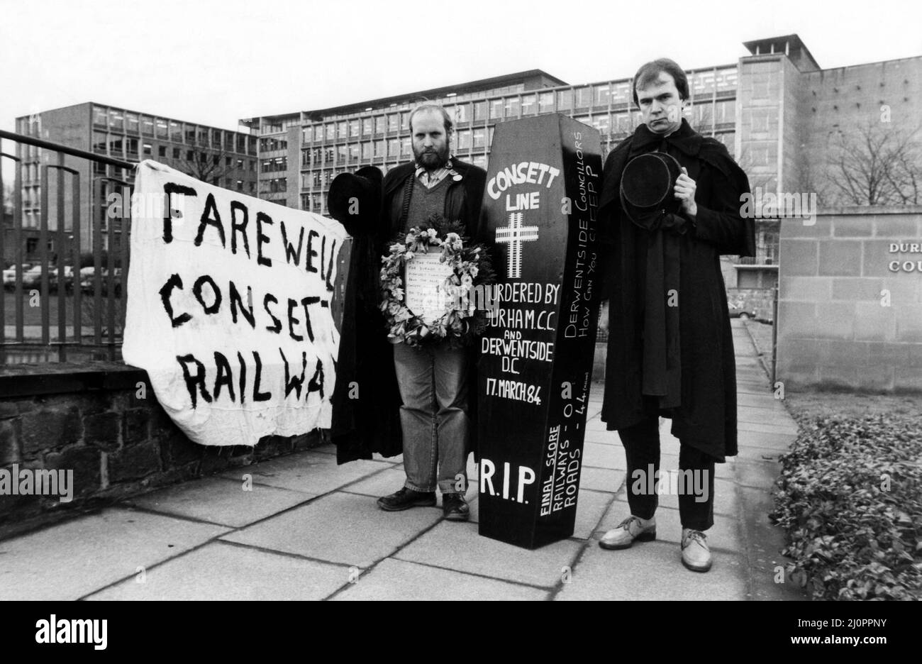 Rail protest Black and White Stock Photos & Images - Alamy