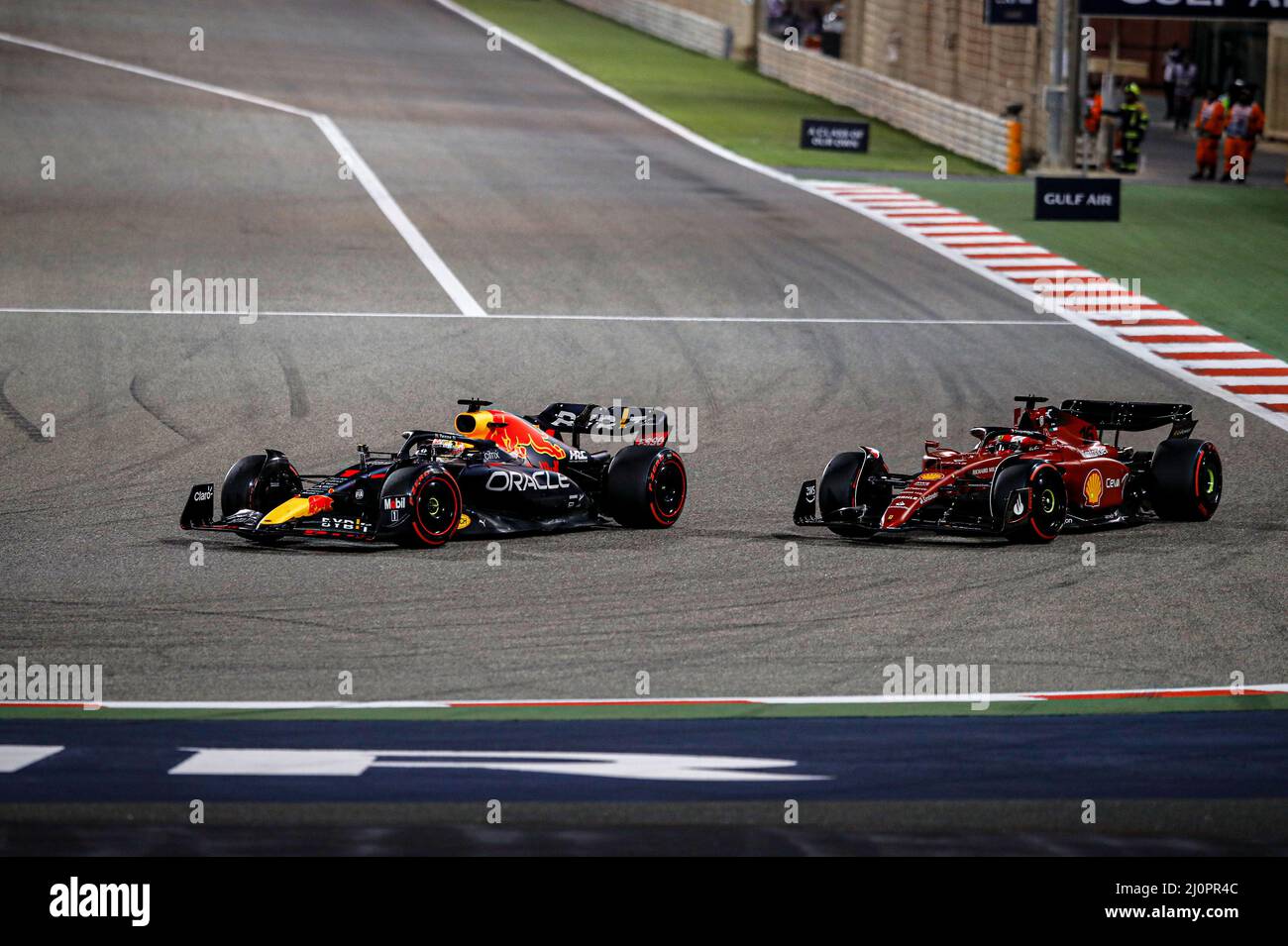 Sakhir, Bahrain. 20th Mar, 2022. 01 VERSTAPPEN Max (nld), Red Bull ...