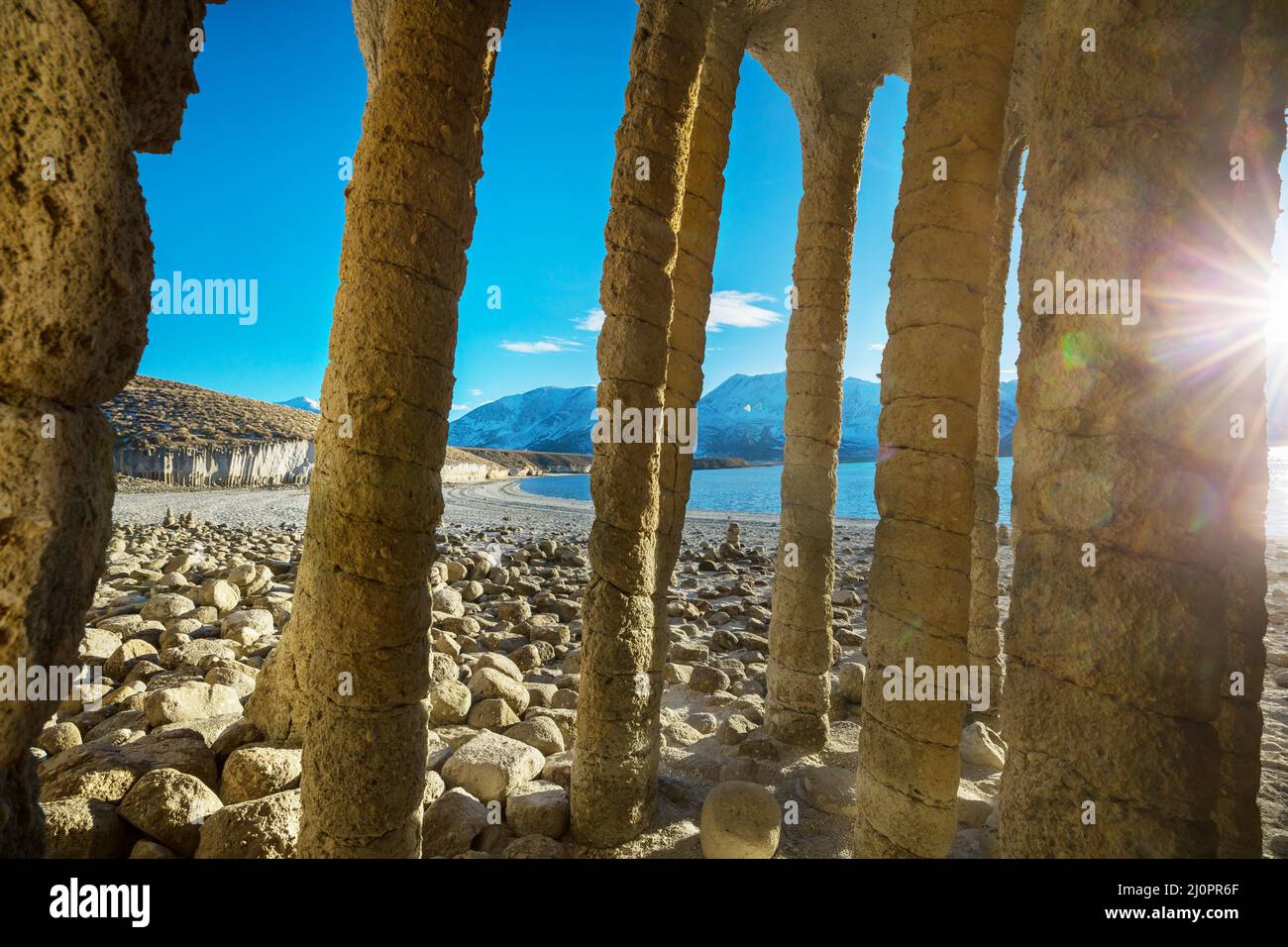 Crowley lake columns hi-res stock photography and images - Alamy